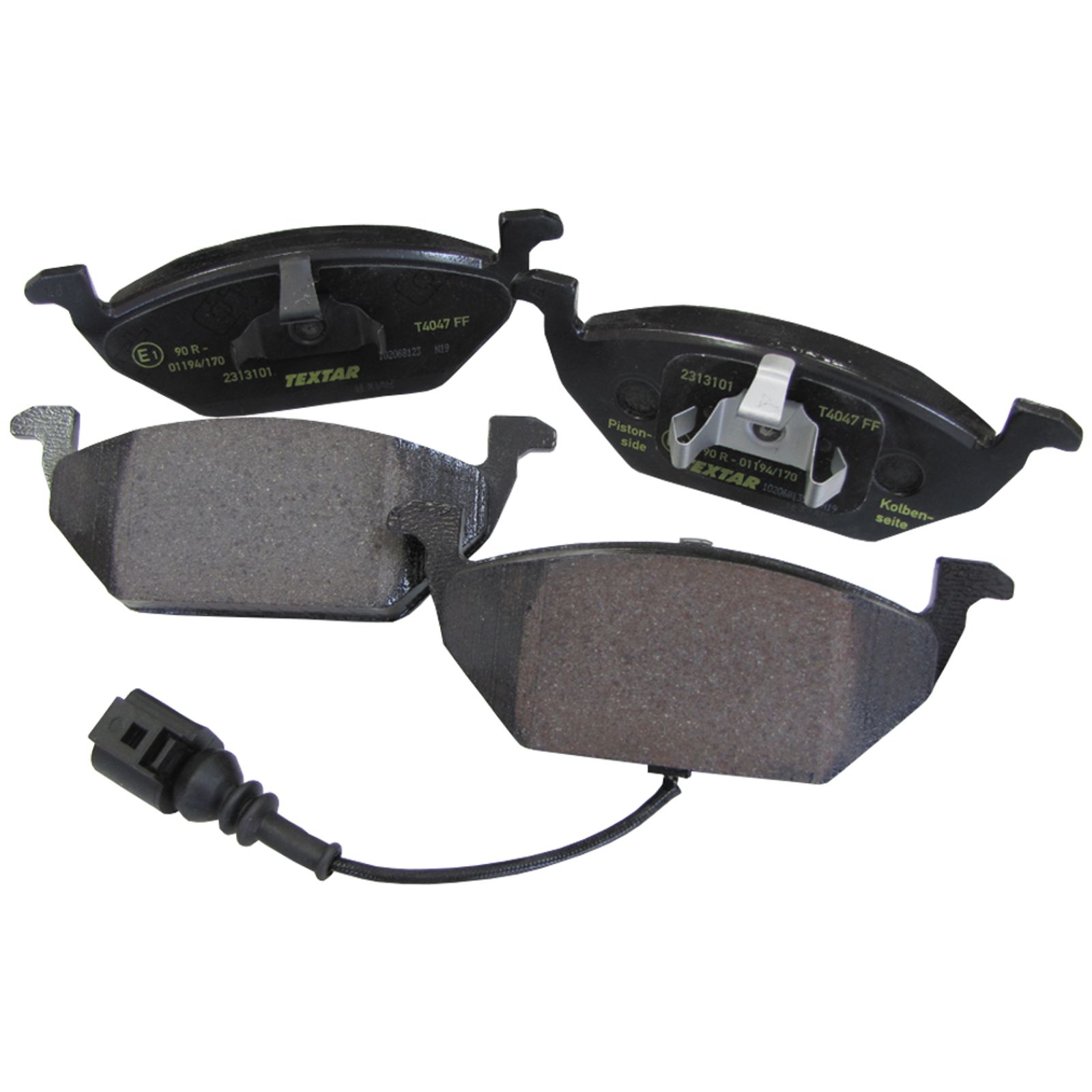 Pastilha Dianteira Volkswagen Golf 2010-2014 Textar PDAU3101-35750 ...