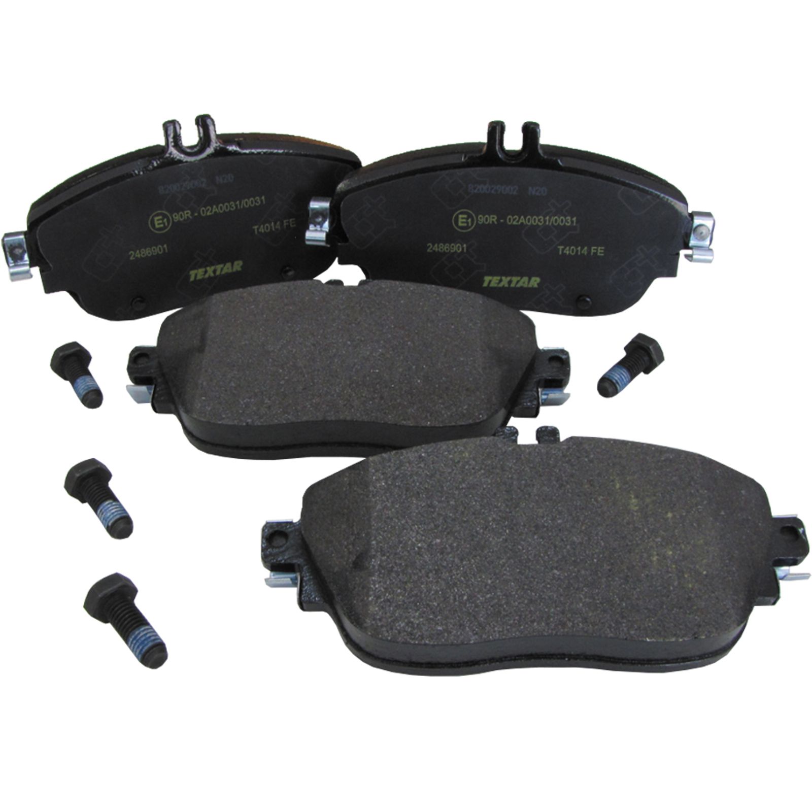 Pastilha Dianteira Mercedes-Benz CLA-200 2013-2019 Chassi X117 Textar ...