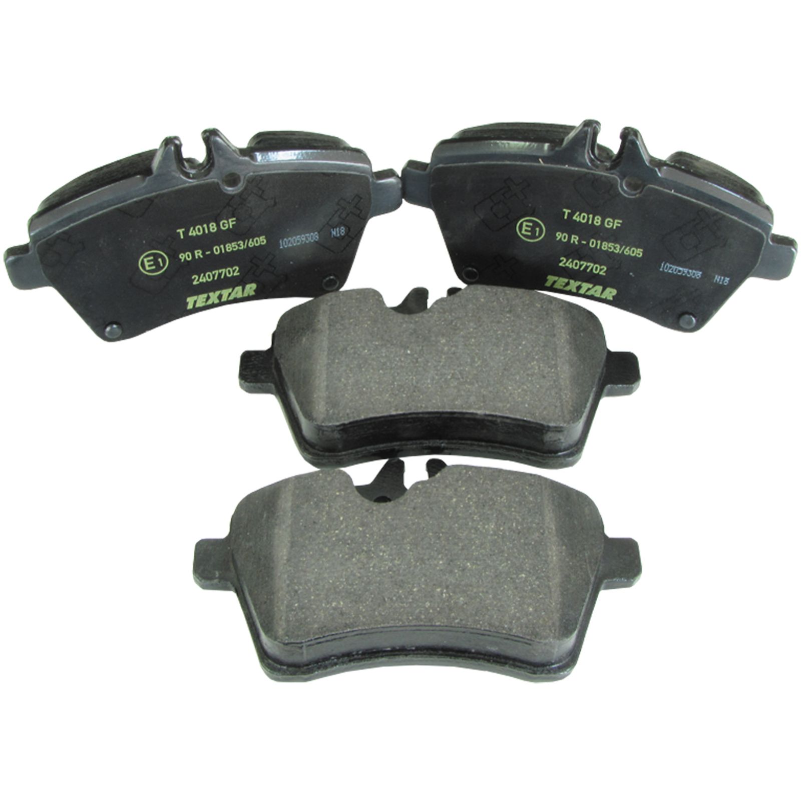 Pastilha Dianteira Mercedes-Benz B-180 2009-2011 Chassi W245 Textar ...