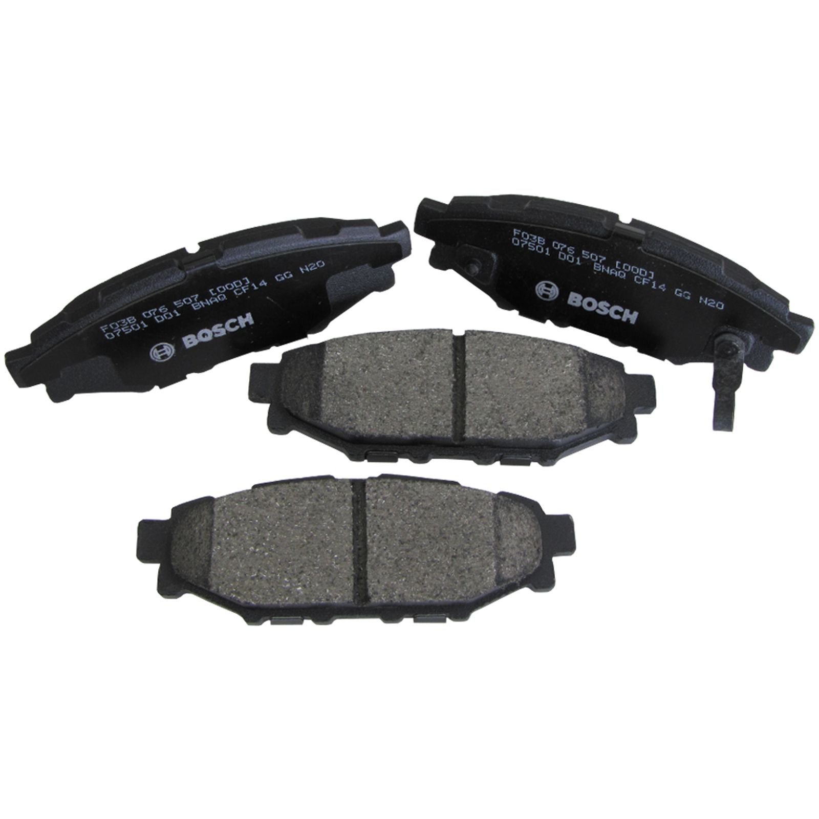 Pastilha Traseira QuietCast Cerâmica Subaru Impreza 2008-2015 Bosch ...