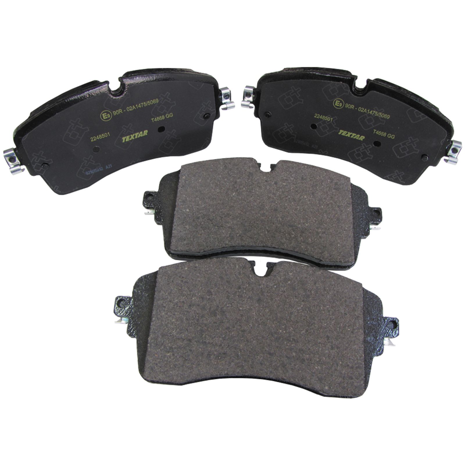 Pastilha Dianteira Land Rover Range Rover Evoque 2.0 2011-2021 Textar ...