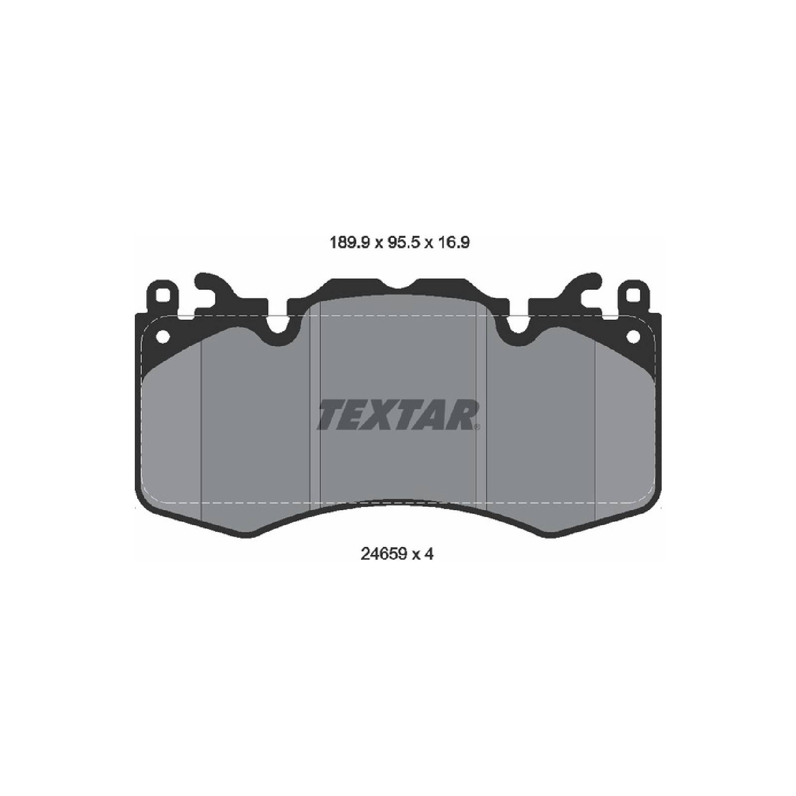 Pastilha Dianteira Land Rover Range Rover Sport 3.0 Turbo Diesel 2014 ...