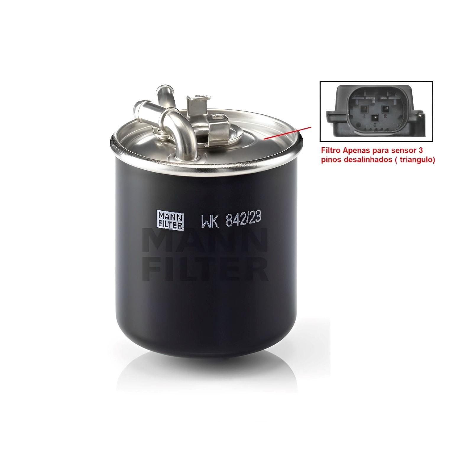 Filtro Combustível Mercedes-Benz ML-350 Diesel 2010-2011 Série W164 ...