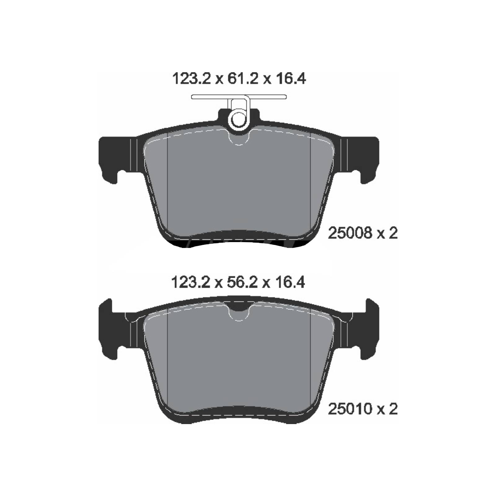 Pastilha Traseira Cerâmica Audi Q3 TFSI 2019-2022 (123mm) Bosch ...