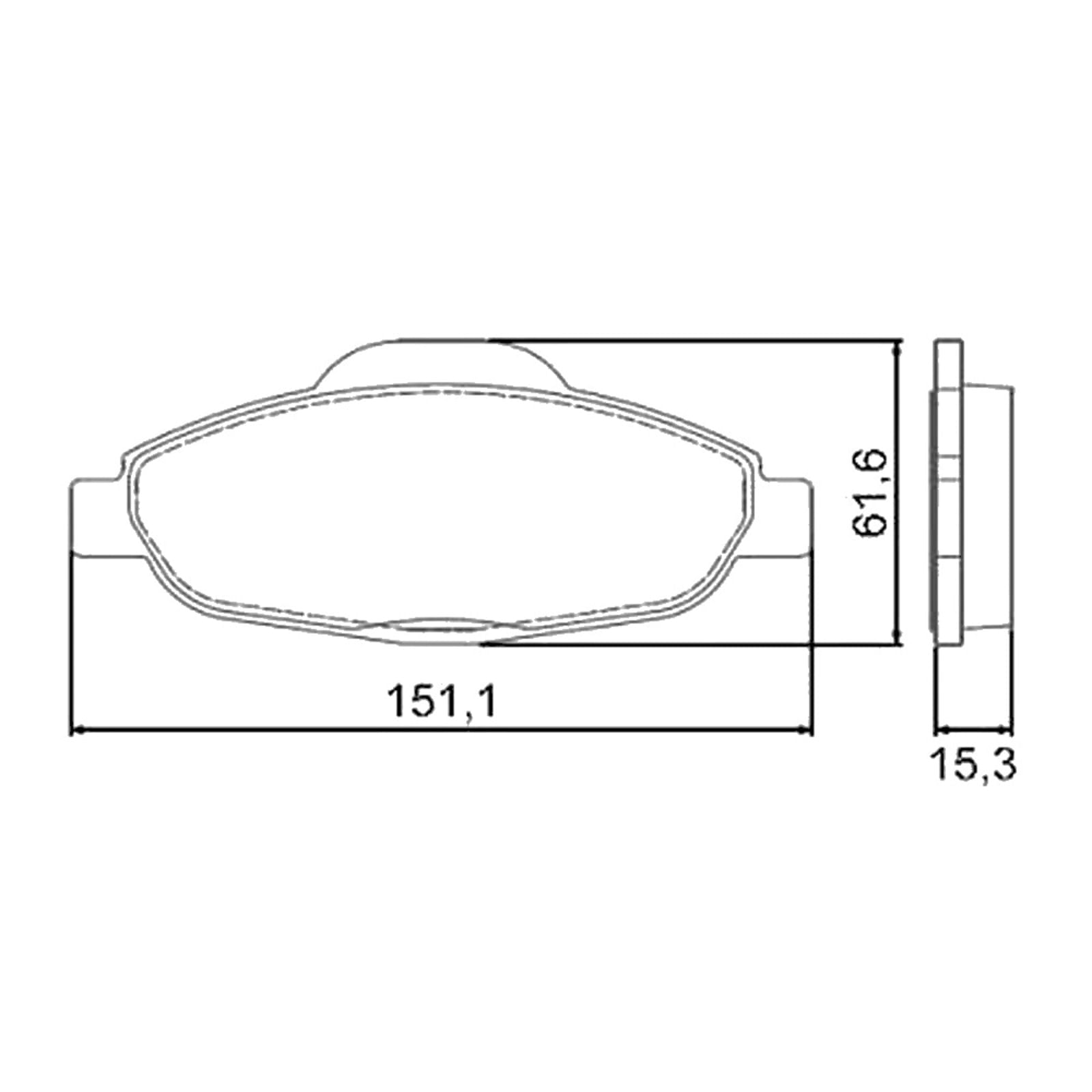 Pastilha Dianteira Cerâmica Citroen C4 2.0 16v 2013-2018 (Lounge ...