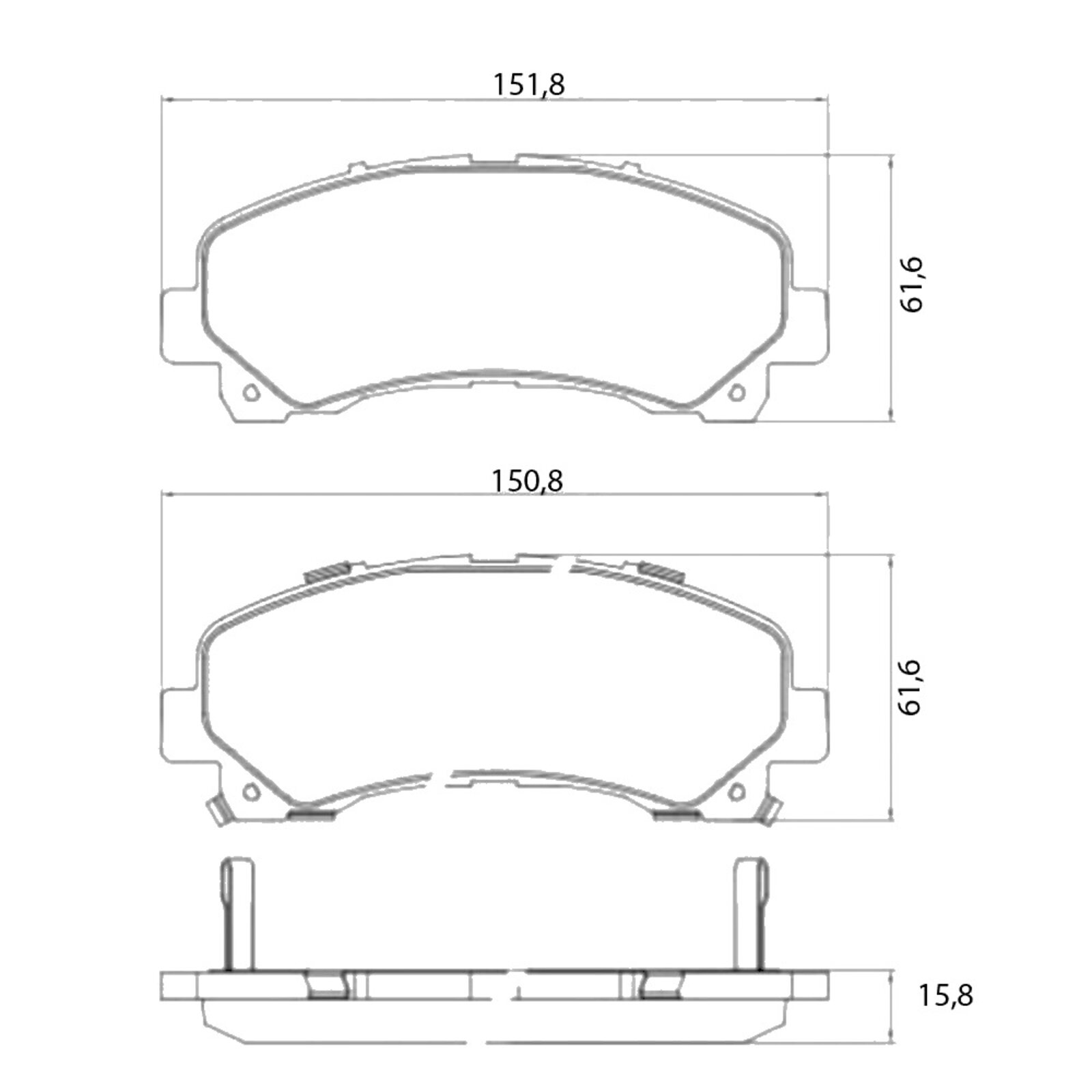 Pastilha Dianteira Cerâmica Chevrolet Trailblazer 2012-2019 Ferodo ...