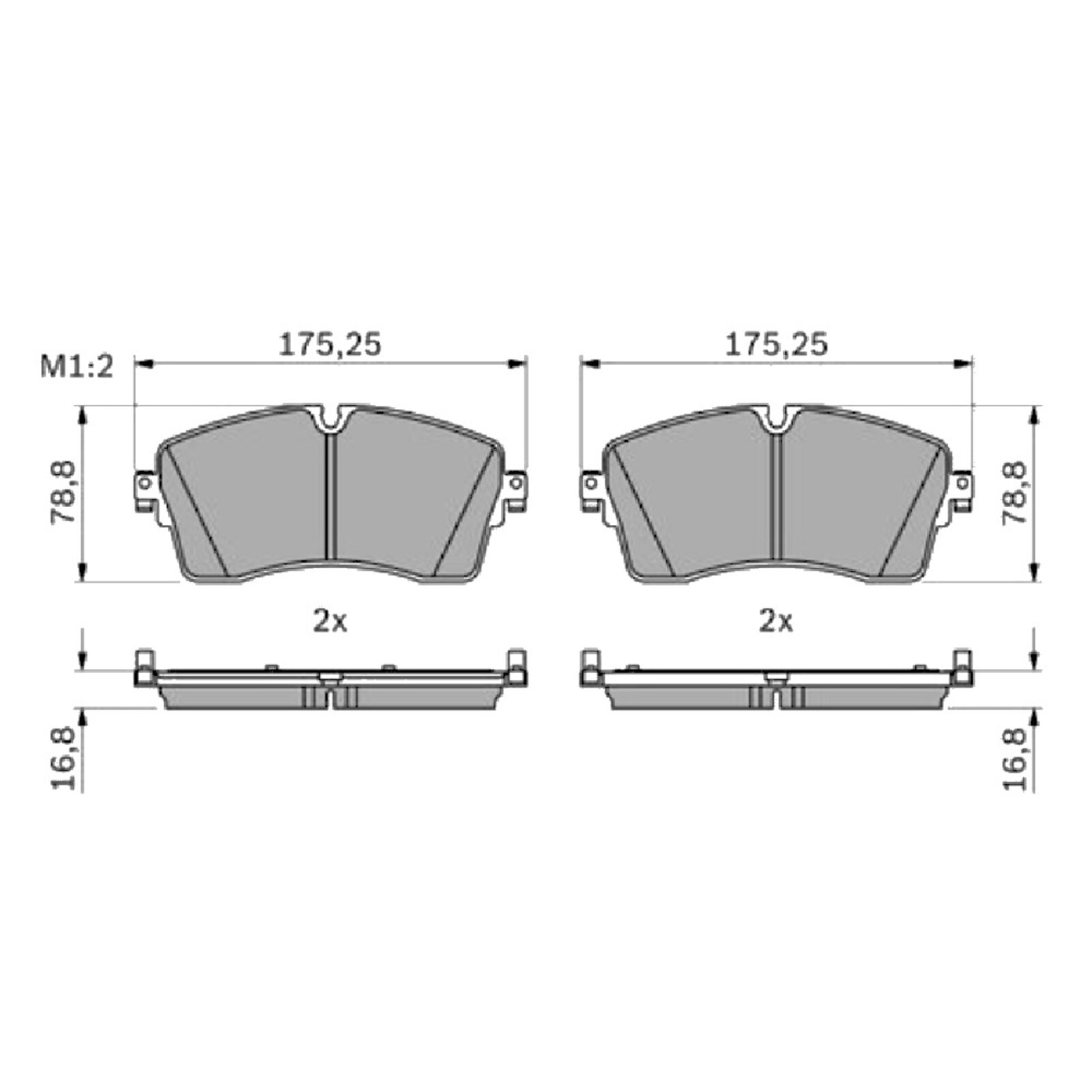 Pastilha Dianteira Cerâmica Land Rover Range Rover Evoque 2017-2022 ...